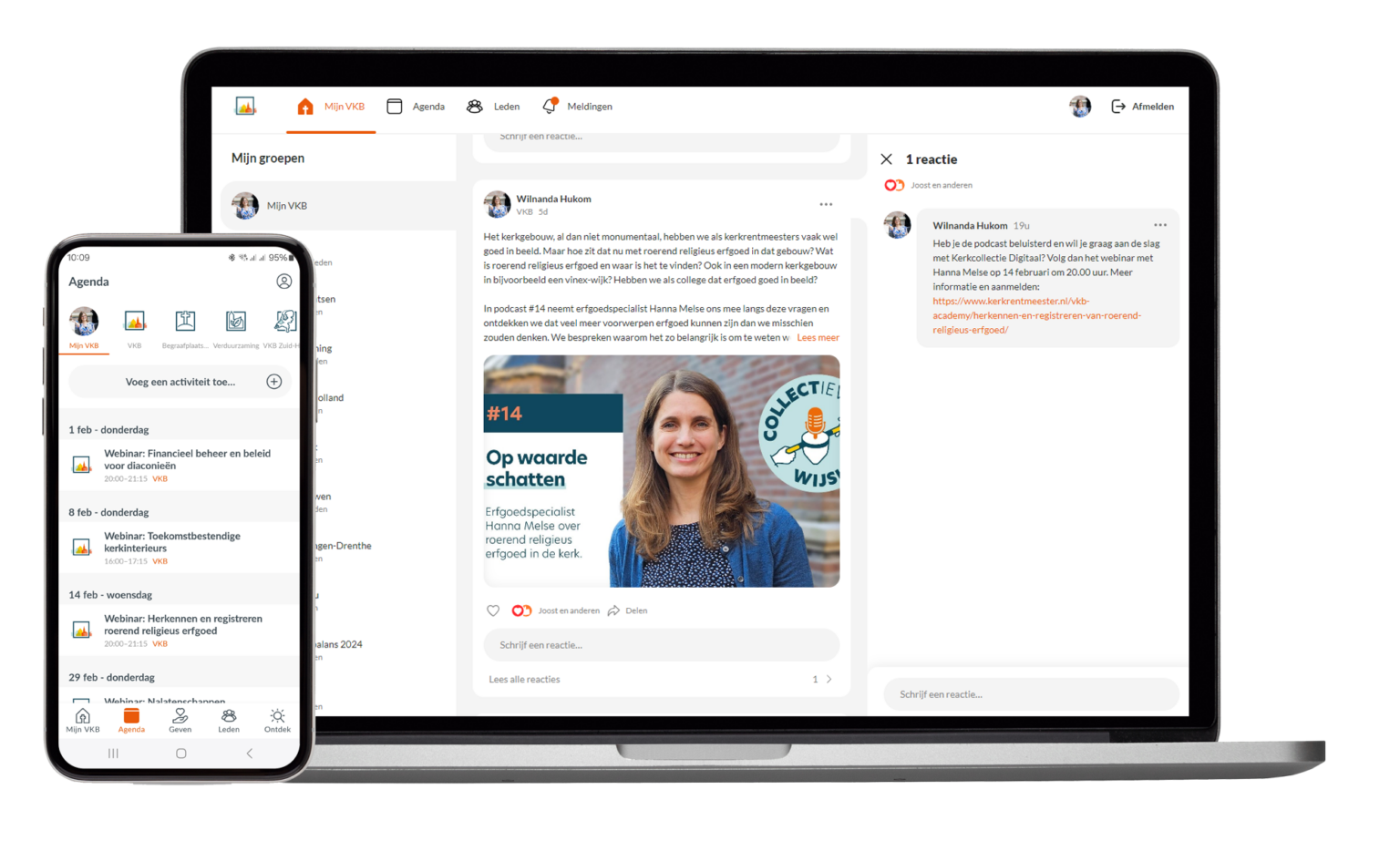 VKB App - VKB | Vereniging Kerkrentmeesterlijk Beheer
